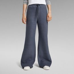 G-Star Raw Shearling Wide Leg Jogginghose - Mittelblau - Damen