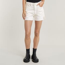 G-Star Raw High Shorts Split - Weiß - Damen