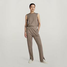 G-Star Raw Pintucked Jumpsuit - Braun - Damen