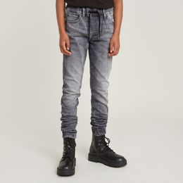 G-Star Raw Kids 3301 Slim Pull-Up Jeans - Grau - jungen