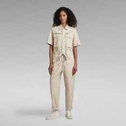 G-Star Raw Army Jumpsuit - Beige - Damen