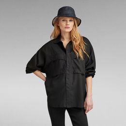 G-Star Raw Loose Pocket Hemd - Schwarz - Damen