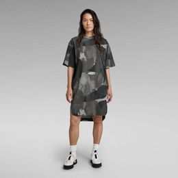 G-Star Raw Boxy U Tee Allover Kleid - Mehrfarbig - Damen