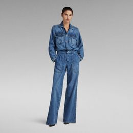 G-Star Raw Utility Overall - Mittelblau - Damen