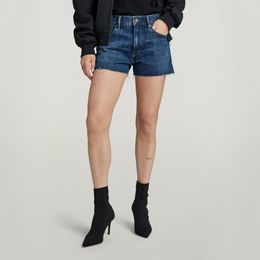 G-Star Raw True Denim Shorts Raw Edge - Dunkelblau - Damen