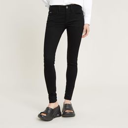 G-Star Raw Lynn Mid Skinny Jeans - Schwarz - Damen