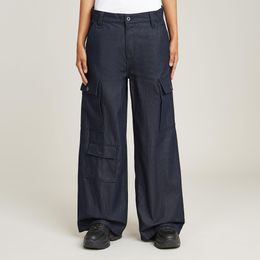 G-Star Raw Mega Cargohose Denim - Dunkelblau - Damen