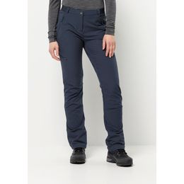 Funktionshose Jack Wolfskin "GEIGELSTEIN PANTS W" Gr. 34, Normalgrößen, blau (night, blue) Damen Hosen