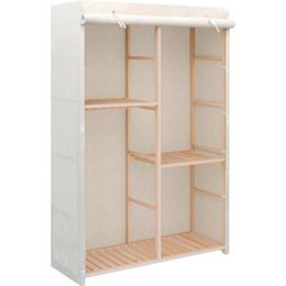 vidaXL - Kleiderschrank mit 3 Ebenen 110 x 40 x 170 cm