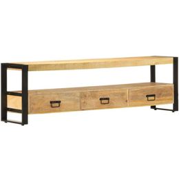 vidaXL - TV-Schrank 150 x 30 x 45 cm Massivholz Mango