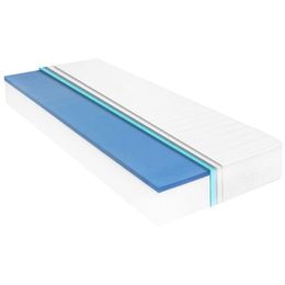 Matratze 80 x 200 cm Viskoelastischer Memory-Schaum 18 cm vidaXL