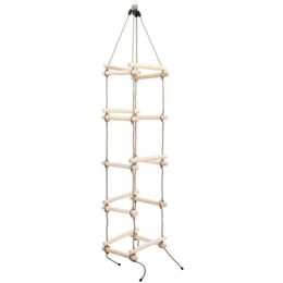 vidaXL - Kinder-Strickleiter 200 cm Holz