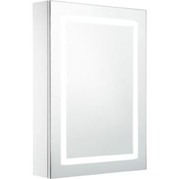 vidaXL - LED-Spiegelschrank 50x13x70 cm