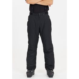 Skihose WHISTLER "Fairfax" Gr. 4XL, EURO-Größen, schwarz, Herren, 100% Polyester, unifarben, Hosen, mit wasser- und winddichter Funktionsmembran