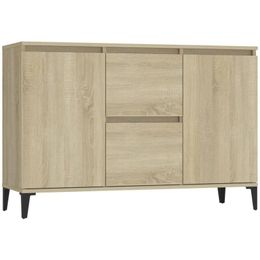 Sideboard Sonoma-Eiche 104x35x70 cm Holzwerkstoff vidaXL