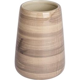 Zahnputz Becher pottery Zahnbürsten Halter Zahnpasta Bad Accessoires Sand - beige - Wenko