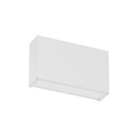 LINEA LIGHT LED-Wandleuchte Box W2 Bi-Emission, B 14 cm, weiß, 2700 K