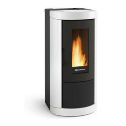 La Nordica Extraflame - 8 kw weißer holzpelletofen - Nordica Extraflame - miettaevoblanc