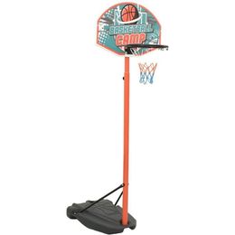 vidaXL - Tragbares Basketball-Set Verstellbar 180-230 cm