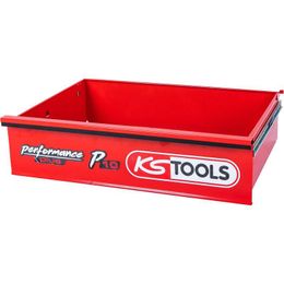 KSTools - Schublade mit Logo und Kugelführung zu Werkstattwagen P10, 568x398x145 mm