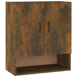 vidaXL - Wandschrank Räuchereiche 60x31x70 cm Holzwerkstoff