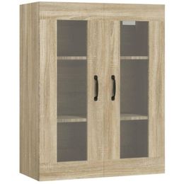 Hängeschrank Sonoma-Eiche 69,5x34x90 cm vidaXL