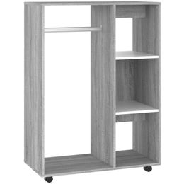 vidaXL - Kleiderschrank Grau Sonoma 80x40x110 cm Holzwerkstoff