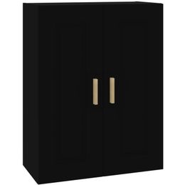 Wandschrank Schwarz 69,5x32,5x90 cm Holzwerkstoff vidaXL