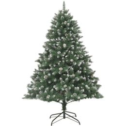 Künstlicher Weihnachtsbaum mit Ständer 240 cm pvc vidaXL