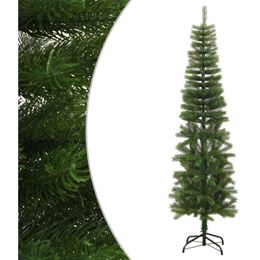 Künstlicher Weihnachtsbaum mit Ständer Schlank 180 cm pe vidaXL