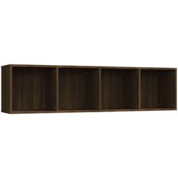 Bücherschrank/TV-Schrank Eichen-Optik 143x30x36cm Holzwerkstoff vidaXL