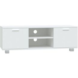 TV-Schrank Weiß 120x40,5x35 cm Holzwerkstoff vidaXL