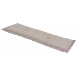 Madison Panama taupe, Auflage zu Bank 140 cm 50% Baumwolle / 45% Polyester