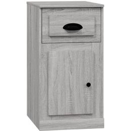 Beistellschrank mit Schublade Grau Sonoma 40x50x75 cm vidaXL