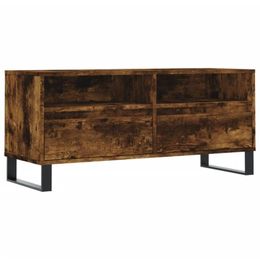 TV-Schrank Räuchereiche 100x34,5x44,5 cm Holzwerkstoff vidaXL