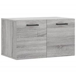 vidaXL - Wandschrank Grau Sonoma 60x36,5x35 cm Holzwerkstoff