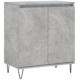 vidaXL - Sideboard Betongrau 60x35x70 cm Holzwerkstoff