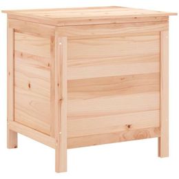 vidaXL - Gartentruhe 50x49x56,5 cm Massivholz Tanne