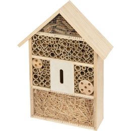 Insektenschutzhaus Größe 27,5x9x39,5 cm, aus naturbelassenem Holz - Kerbl