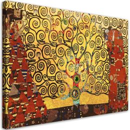 Gemälde auf Leinwand, Gustav Klimt Lebensbaum – 100x70