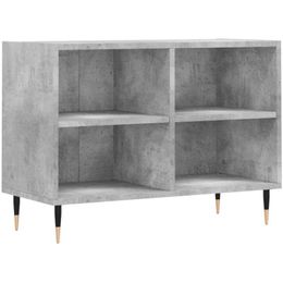 TV-Schrank Betongrau 69,5x30x50 cm Holzwerkstoff vidaXL