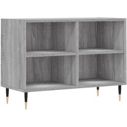 TV-Schrank Grau Sonoma 69,5x30x50 cm Holzwerkstoff vidaXL