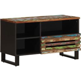 Torana - TV-Schrank 80x34x46 cm Massivholz Akazie