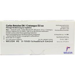 Weleda Carbo Betulae D 8 Crat D 2 8 ML