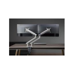 Alterzone Arm Duo USB dual aluminum monitor arm 2 x USB 3.0 ports White