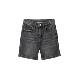 Tom Tailor Jungen Jeansshorts mit recycelter Baumwolle, grau, Gr. 128