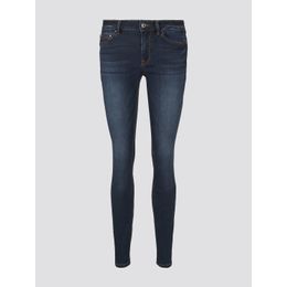 Tom Tailor Denim Damen TTJONA EXTRA SKINNY Jeans, blau, Uni, Gr. 30/34