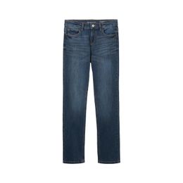 Tom Tailor Damen TTALEXA STRAIGHT Jeans, blau, Uni, Gr. 25/32