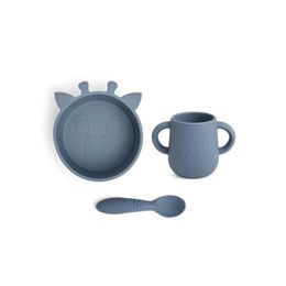 Nuuroo Ebba silicone tableware 3-pack - Bering Sea