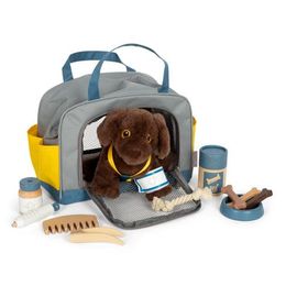 Tchibo small foot Hund mit Tasche und Pflege-Set - Mehrfarbig - Kinder